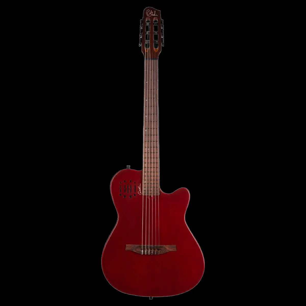 Godin Multiac Mundial Electric Guitar, Arctik Red, R Guitars - Godin ...