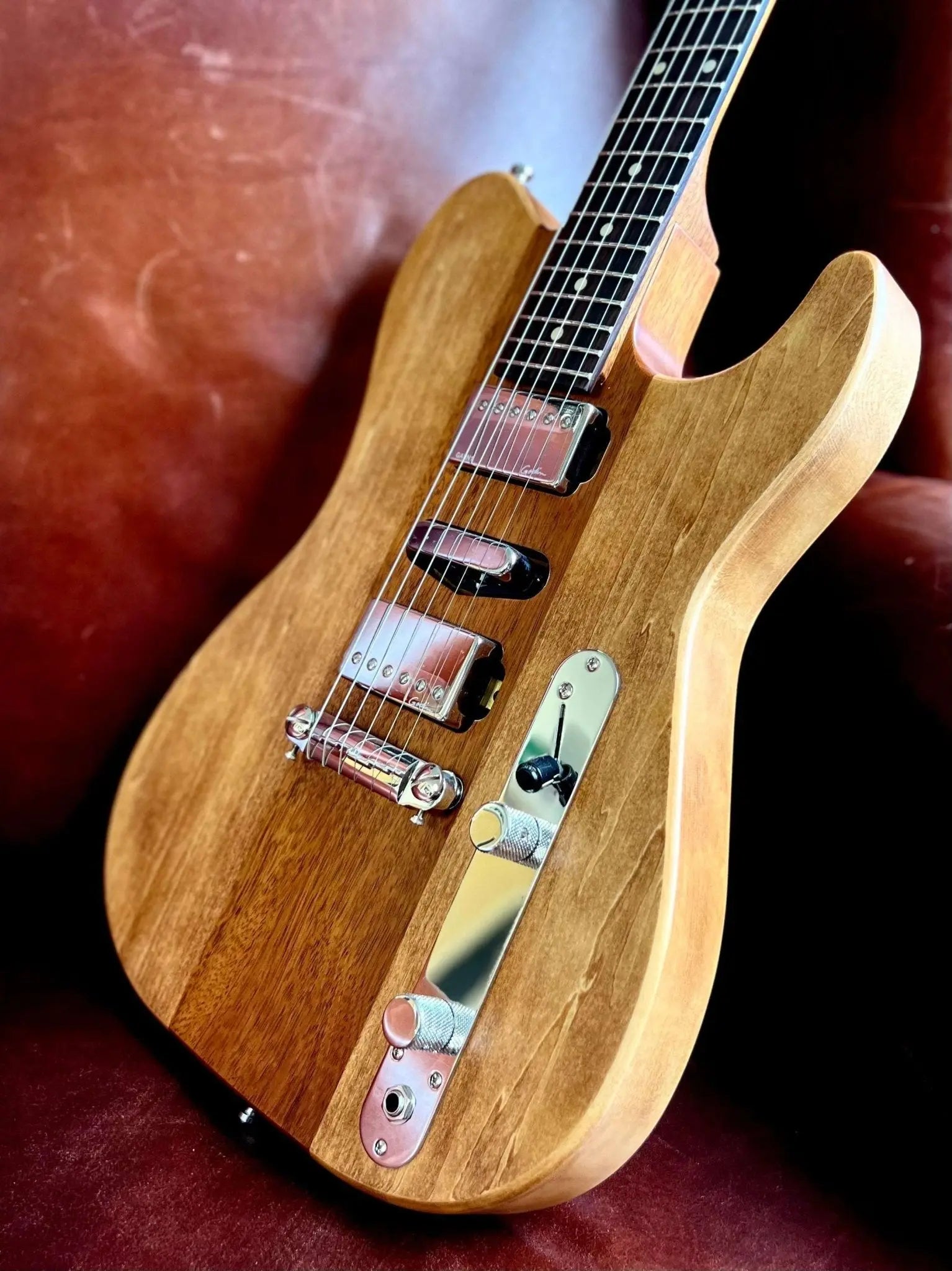 Godin Radium Electric Guitar, Winchester Brown, RGuitars - Godin Radium ...