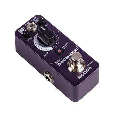 MOOER MICRO DRUMMER II DRUM MACHINE PEDAL - Richards Guitars Of