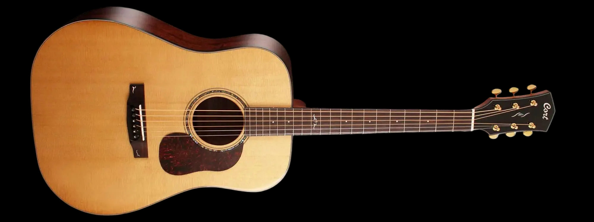 Cort Gold D6 w/ Case Natural - Buy Online at RGuitars